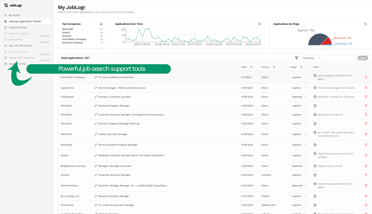 JobLogr: AI-Powered Career Tools for Job Seekers | Job Search, Resumes ...